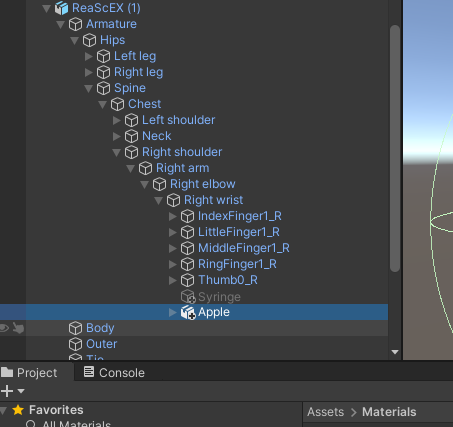 Expressions Menuで小物を出し入れする[VRChat Avatars 3.0] - 美少年開発研究所