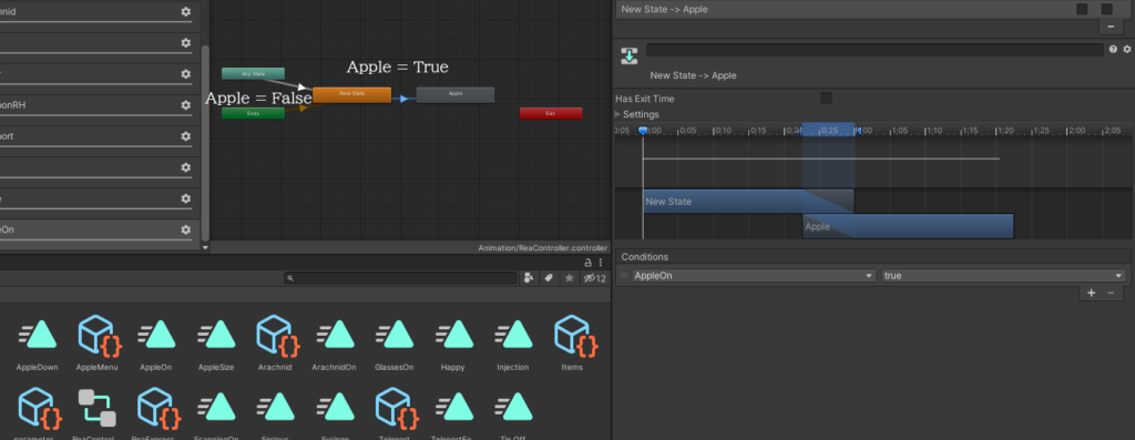 Expressions Menuで小物を出し入れする[VRChat Avatars 3.0] - 美少年開発研究所