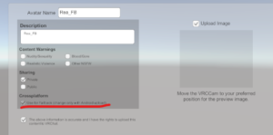Fallback Avatarを利用する[VRChat Avatars 3.0] - 美少年開発研究所